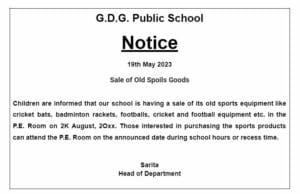 Notice Writing: Format, Types, Topics And Examples In 2022